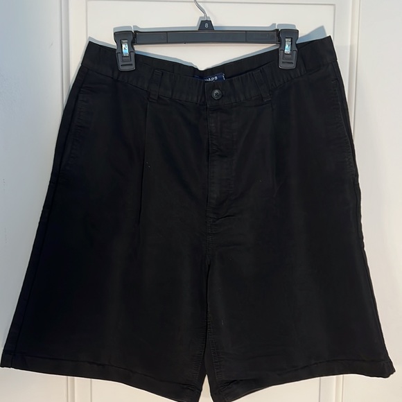Chaps | Shorts | Mens Black Pleated Chaps Golf Shorts | Poshmark